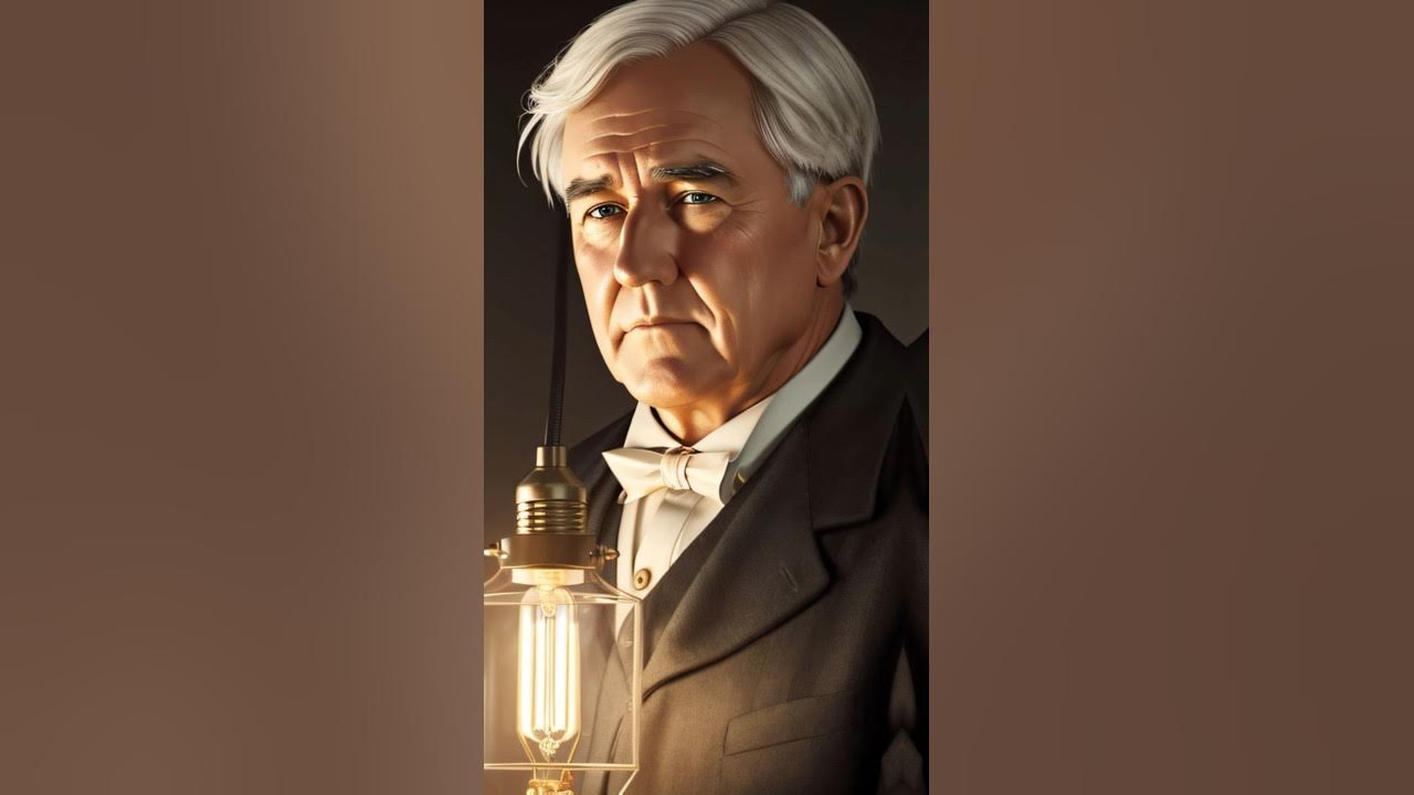 Thomas Edison. The man who lit up the world. 5 facts #history #shorts # ...