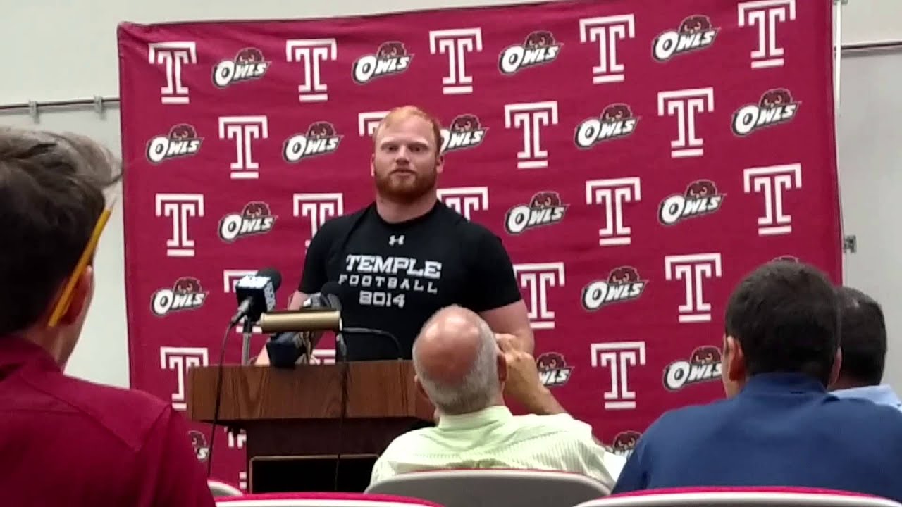 Temple LB Tyler Matakevich (Media Day) 8/17/15 - YouTube