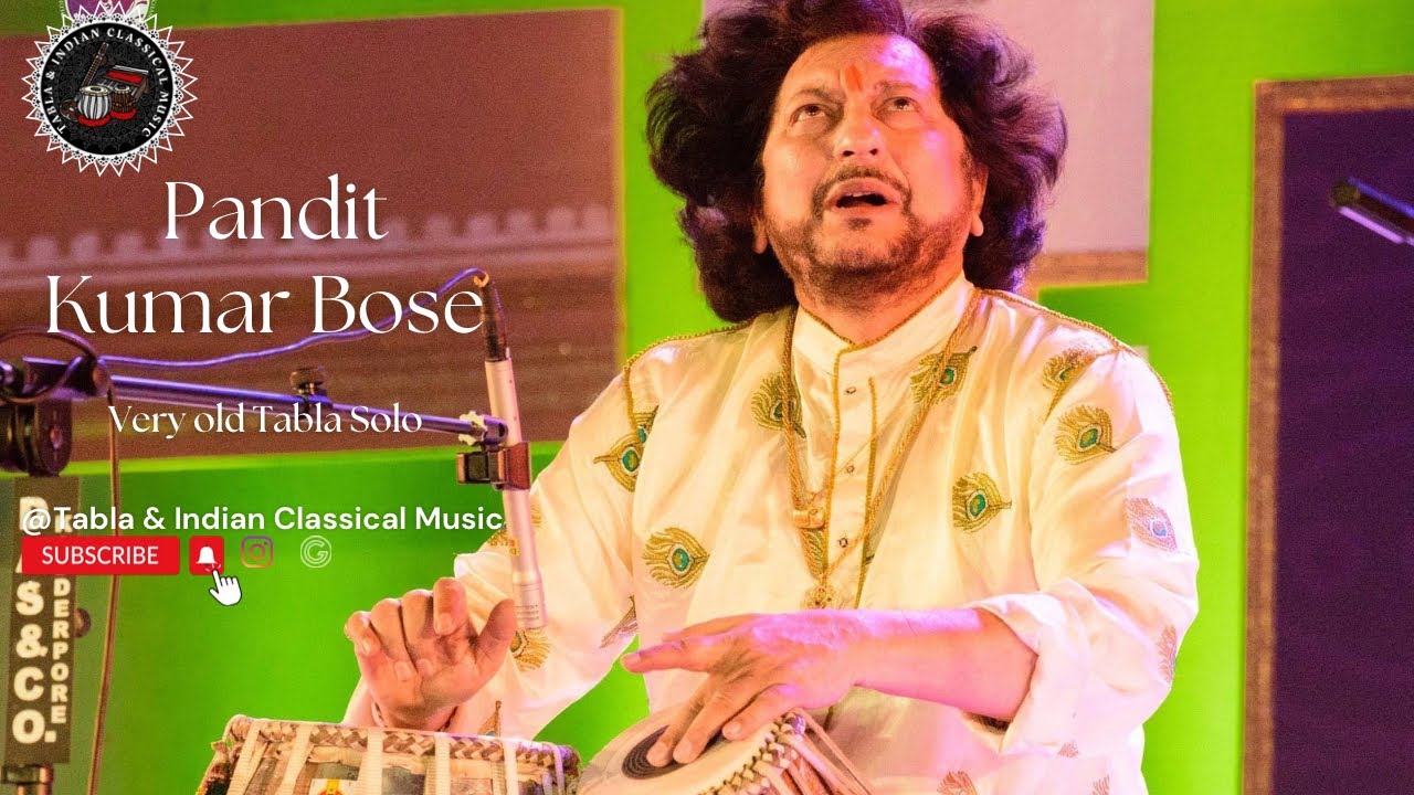 Pandit Kumar Bose Very Old Tabla Solo. - YouTube