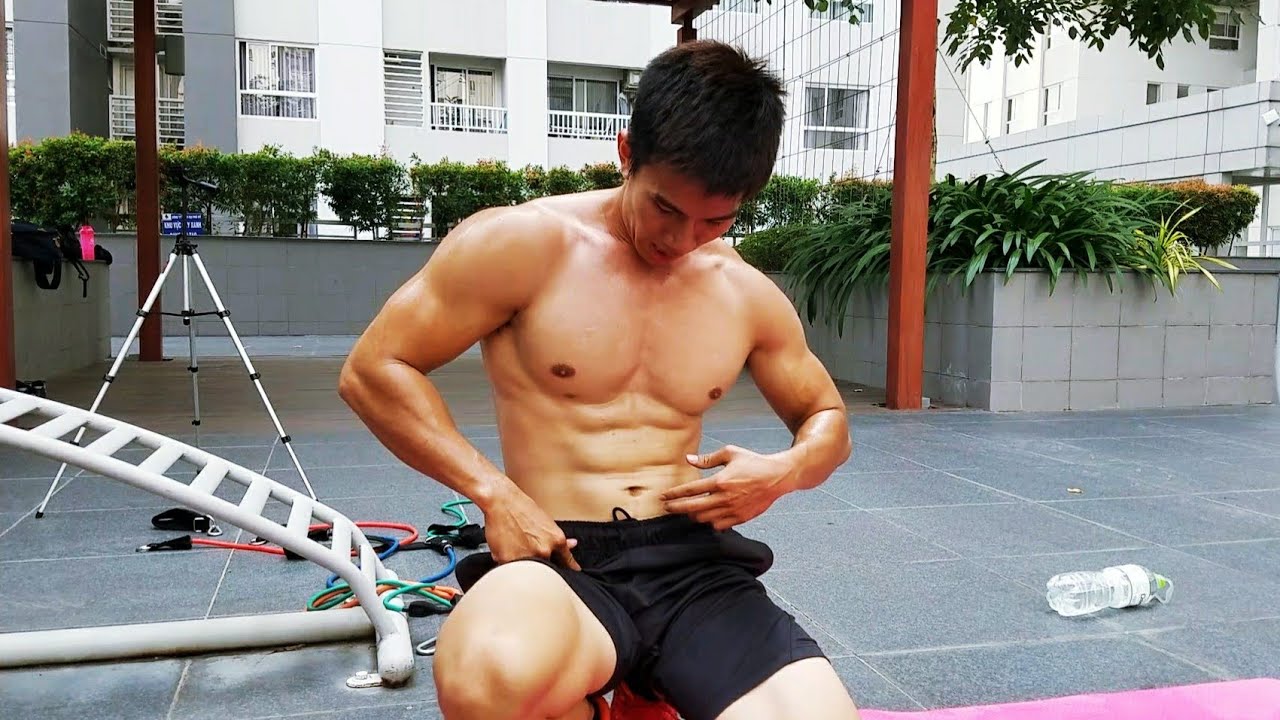 Tập Bụng 6 múi tại nhà cực khó khi Super Set với Lưng | HLV Ryan Long ...