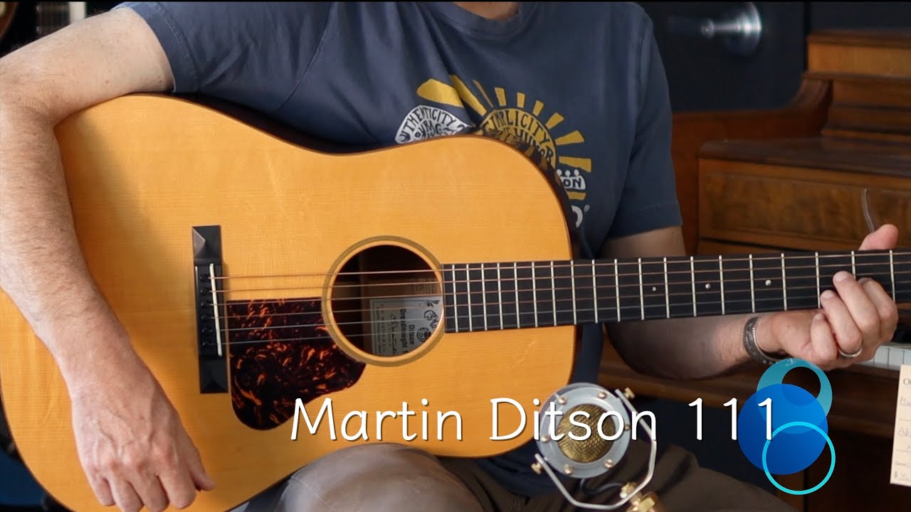 Martin Ditson 111 - Adirondack Spruce/Mahogany - YouTube