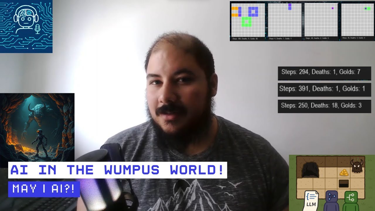 LLMs, RL agents, and a logic puzzle from the 1990s - YouTube
