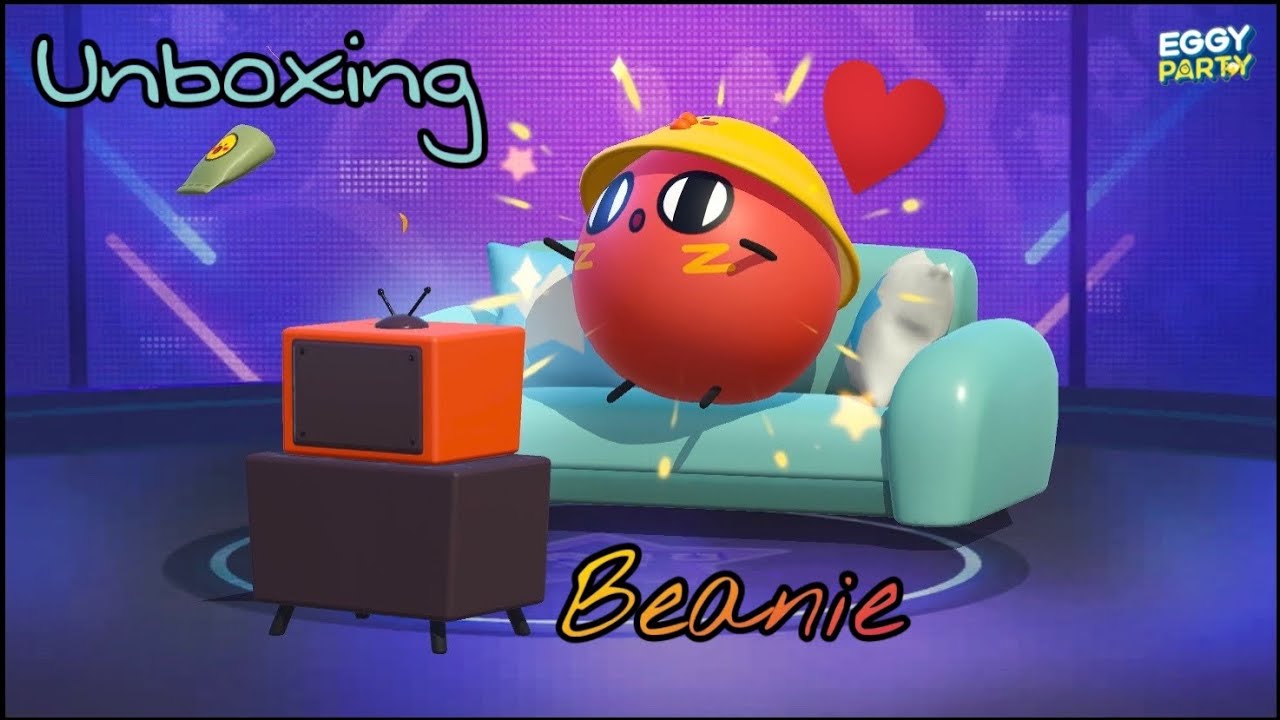 Eggy Party - Unboxing Beanie Skin {Gameplay} (iOS) - YouTube