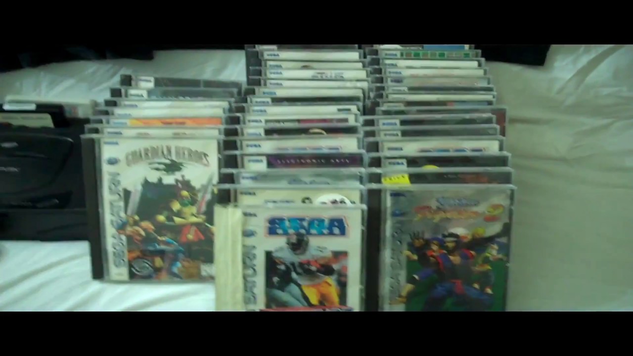 My Sega Saturn Collection - YouTube