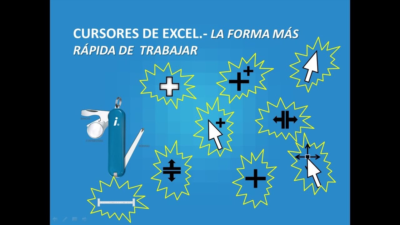 Cursores De Excel YouTube Cursores De Excel YouTube