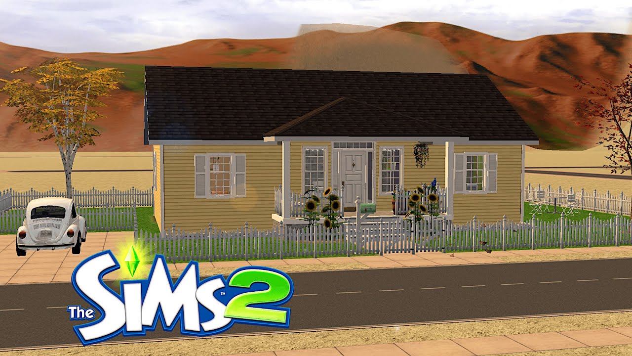 🏡Small Family House🏡| The Sims 2 | Speed Build - YouTube