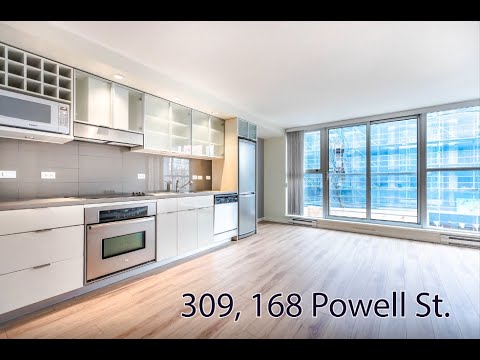 309, 168 Powell Street Video Tour - YouTube