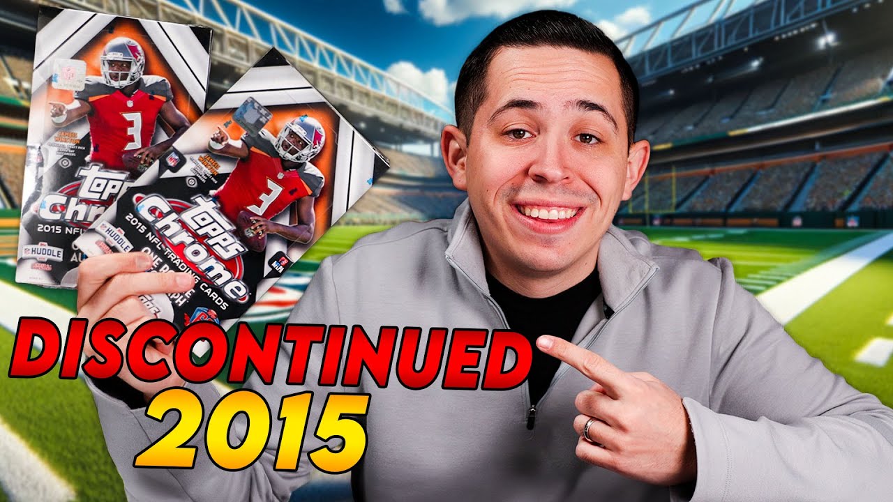 Opening TWO Boxes Of The LAST Topps Chrome Football Ever Made! 😳 - YouTube