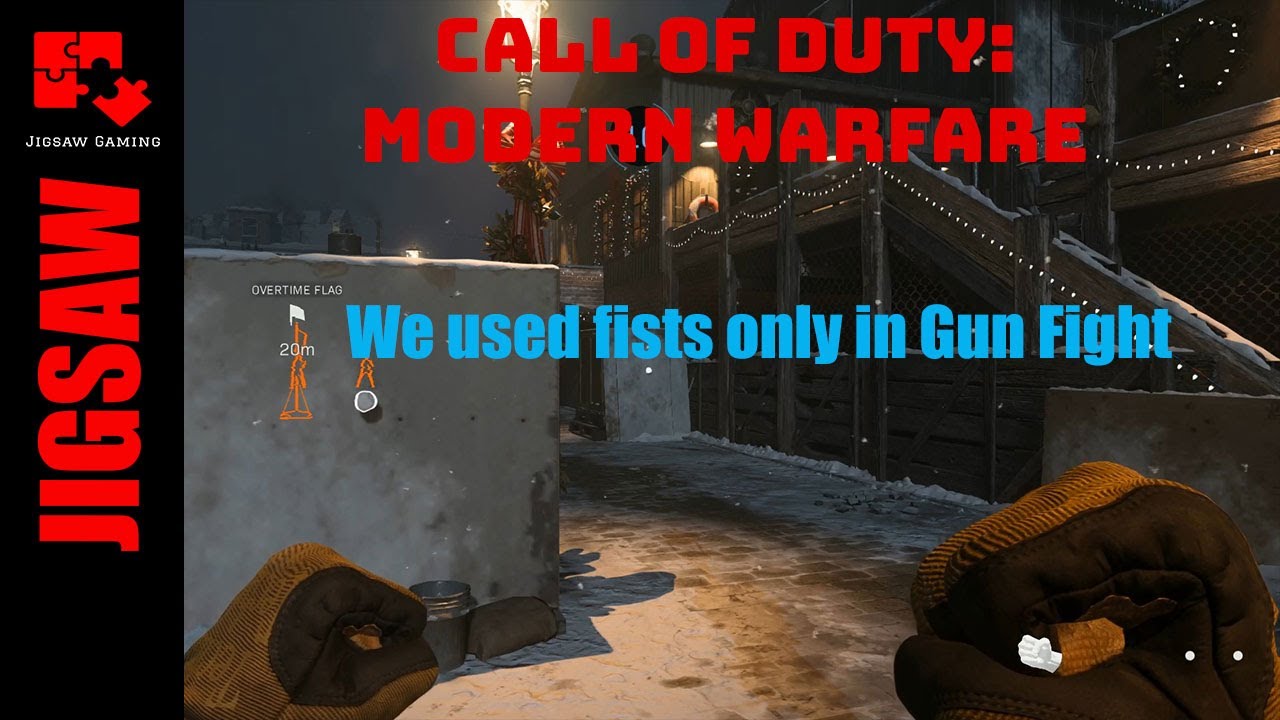 Fists in Gun Fight | Call of Duty Modern Warfare - YouTube