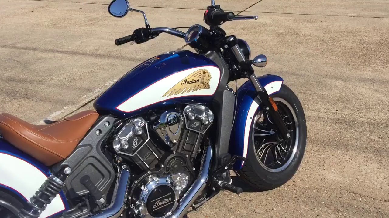 2018 Indian Scout ABS - YouTube