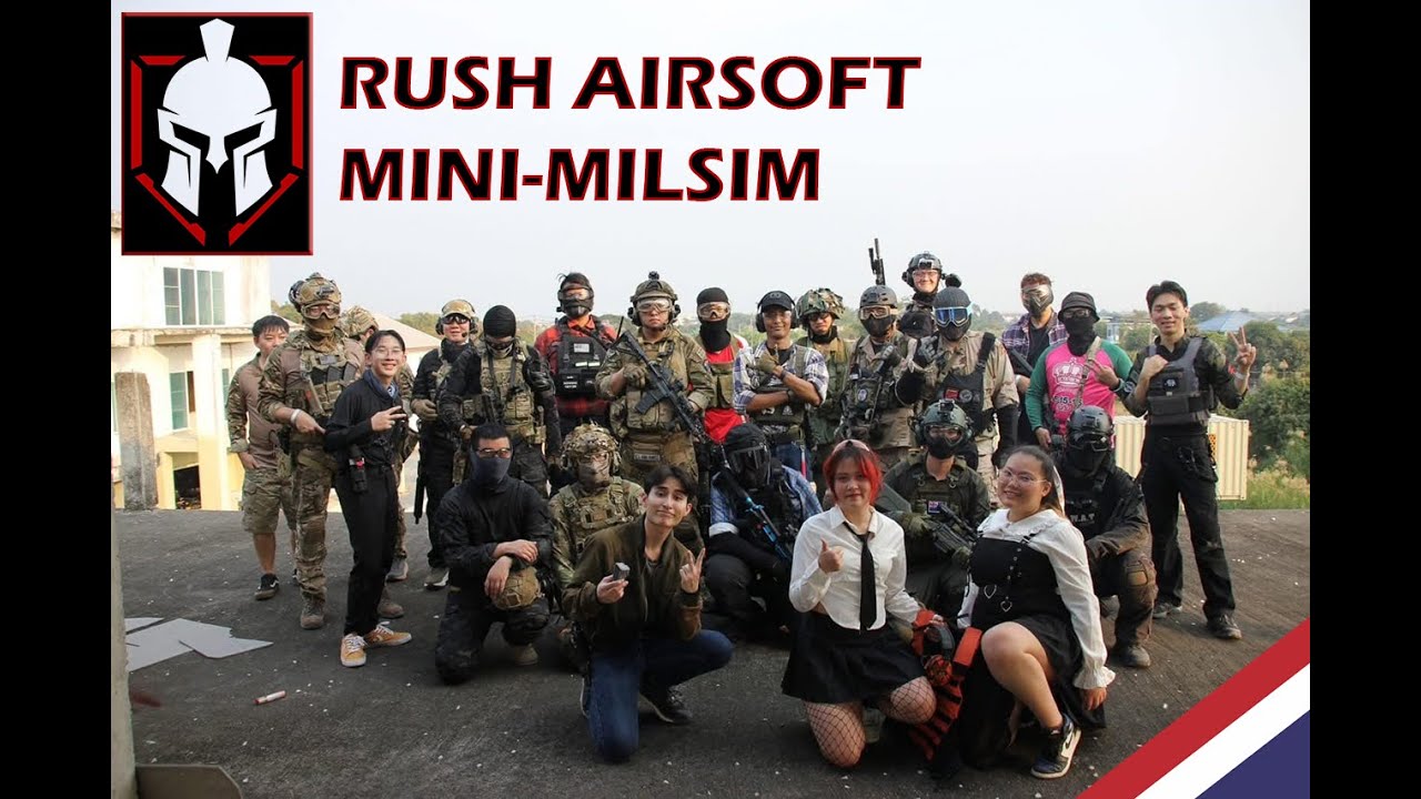 Mini Milsim-Rush airsoft (26-1-25) - YouTube
