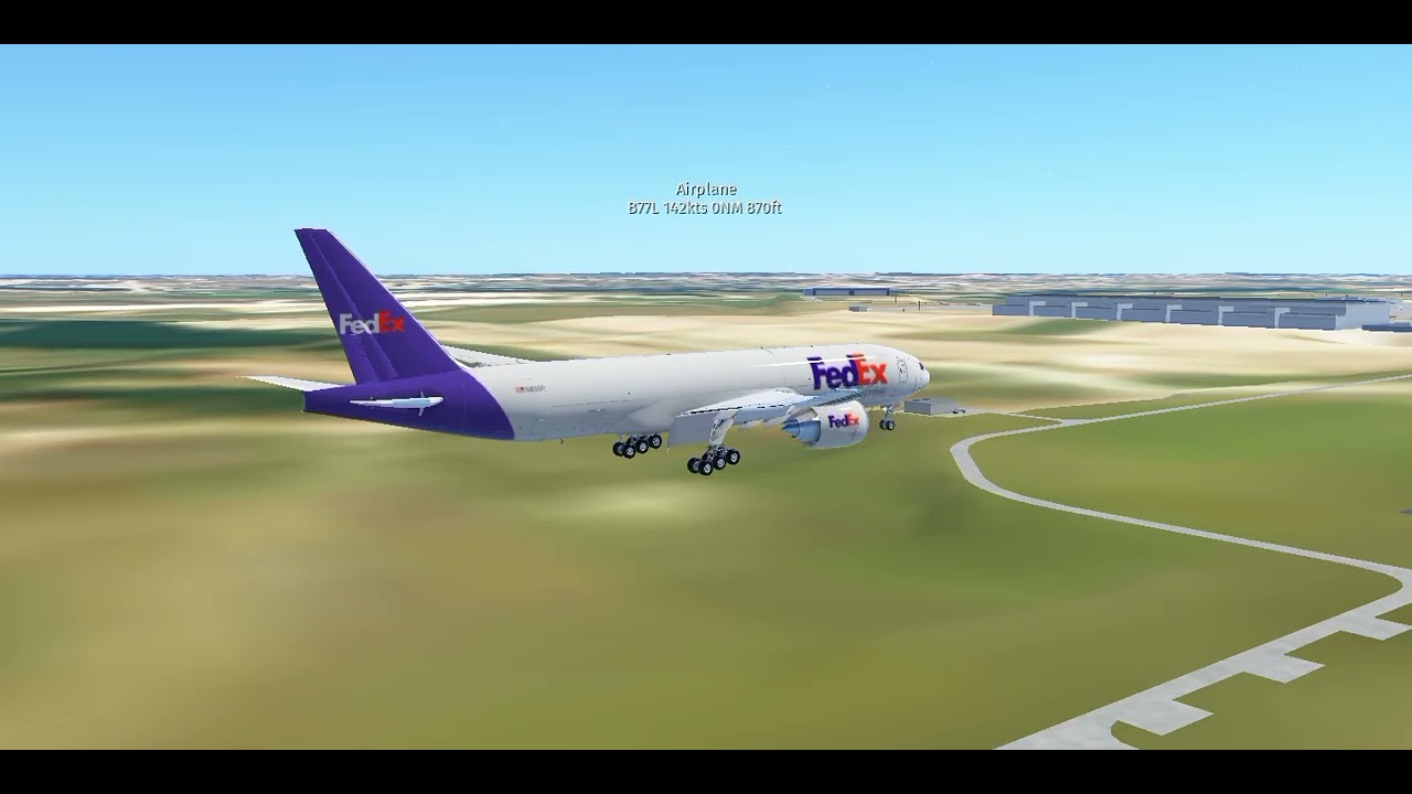 INFINITE FLIGHT 777 arriving at Alliance, Ft. Worth, TX. - YouTube