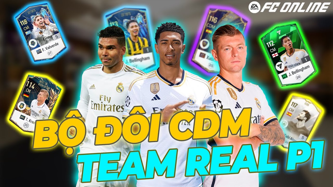 NHỮNG CẶP CDM NGON TEAM REAL MADRID TẬP 1 | FC CÙNG BẠN - YouTube