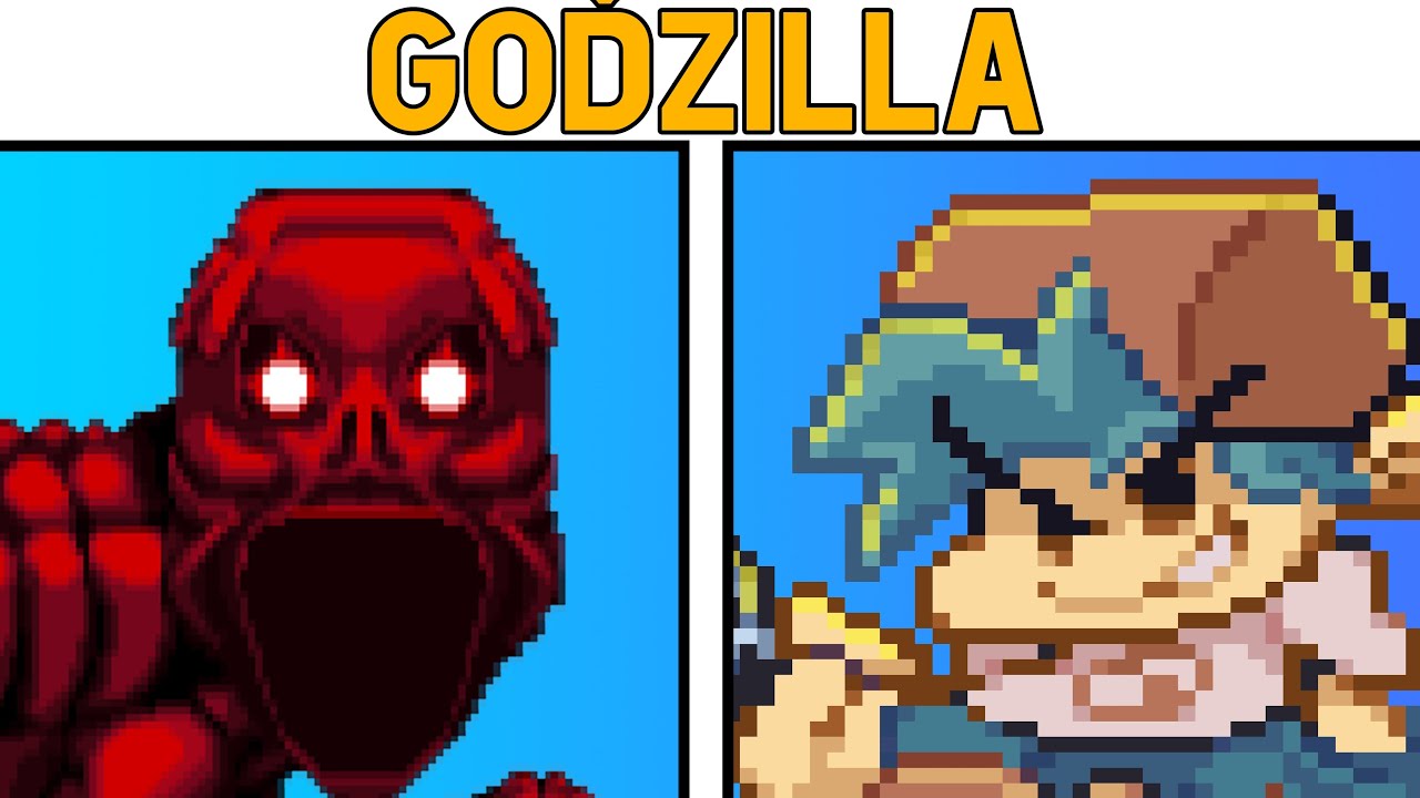 NES FUNKIN: Tainted RED | FNF Mod Godzilla Creepypasta - YouTube