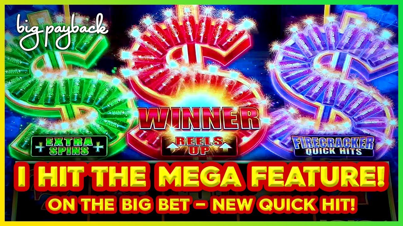 RARE MEGA FEATURE on Quick Hit Link - HOT NEW SLOT! - YouTube