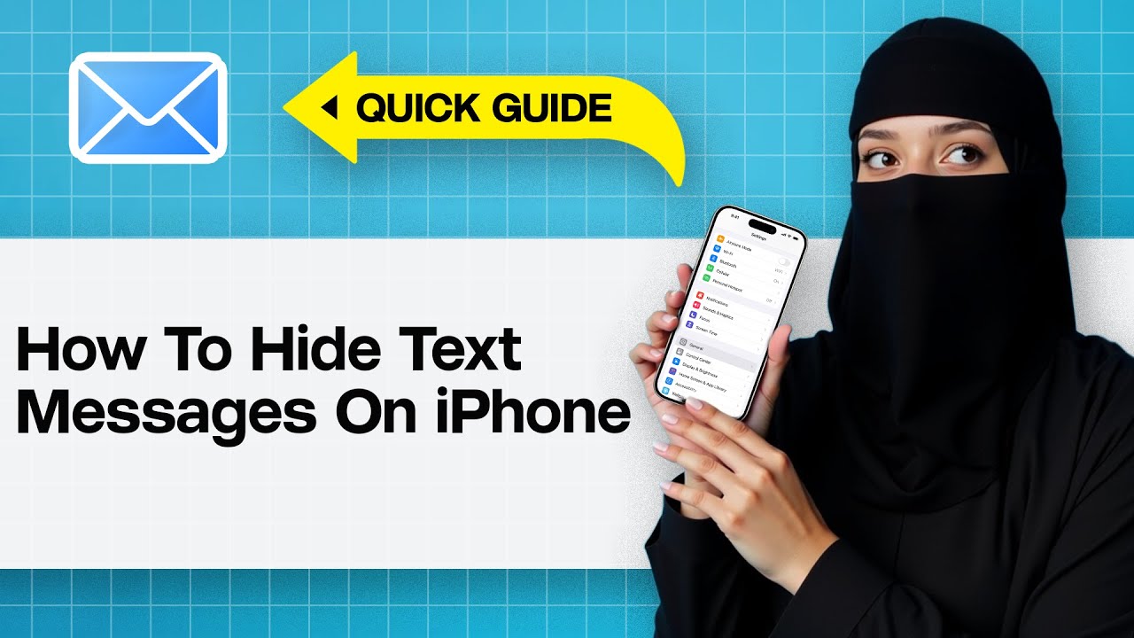 How To Hide Text Messages On iPhone | Keep Your Messages Private and ...