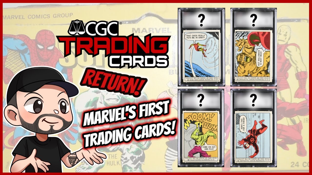Collecting Marvel's First Trading Card Set! CGC RETURN! - YouTube