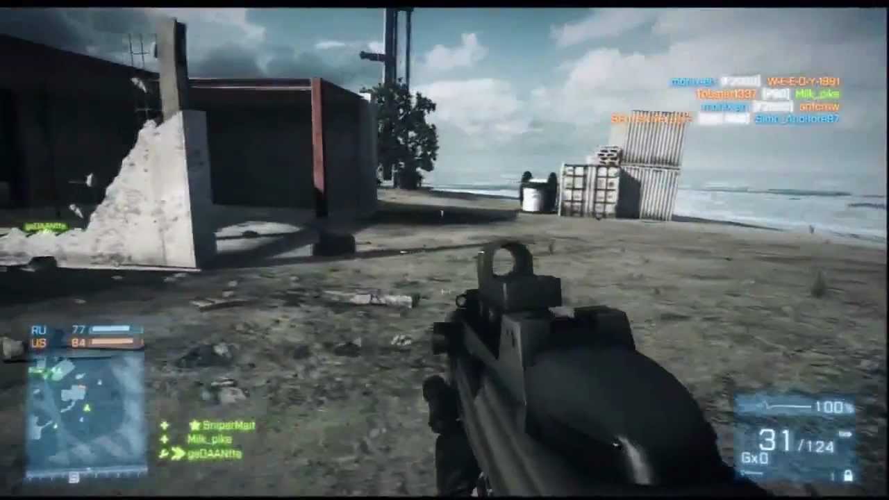 Battlefield 3 - Assault class gameplay - YouTube