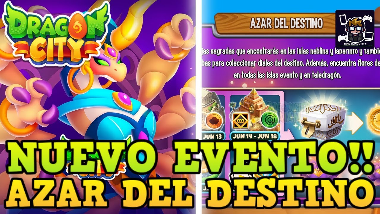 NUEVO EVENTO AZAR DEL DESTINO DEL NOBLE DRAGÒN DESTINO | Dragon City ...