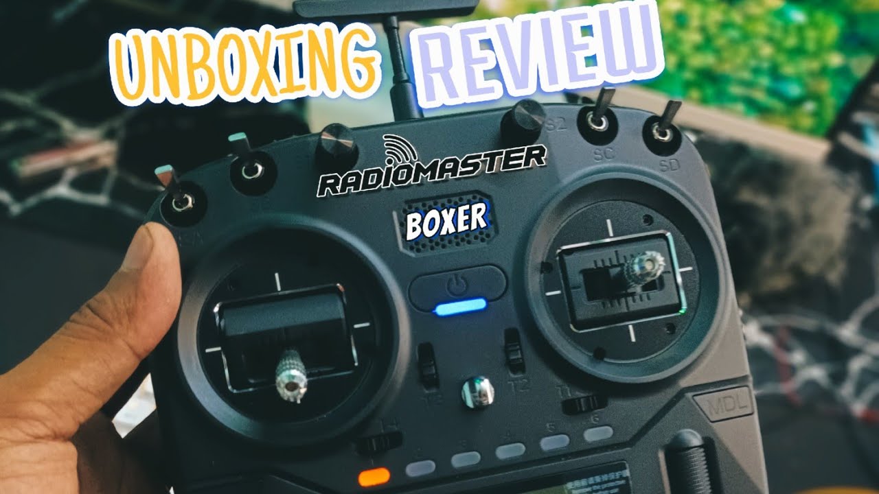 RadioMaster Boxer Radio Controller (M2) Unboxing And Review - YouTube