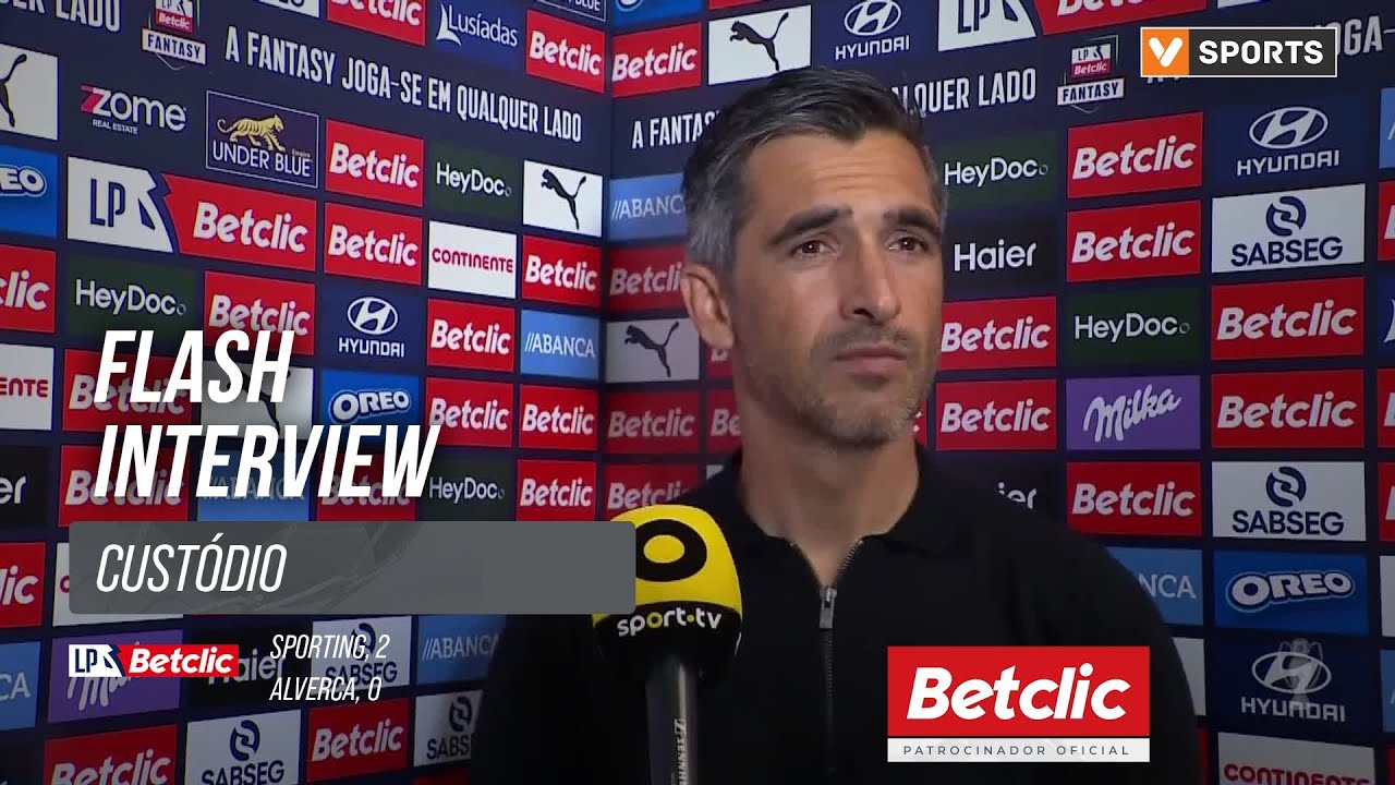 I Liga (#10) | Sporting 2-0 Alverca: Flash Interview Custódio - YouTube
