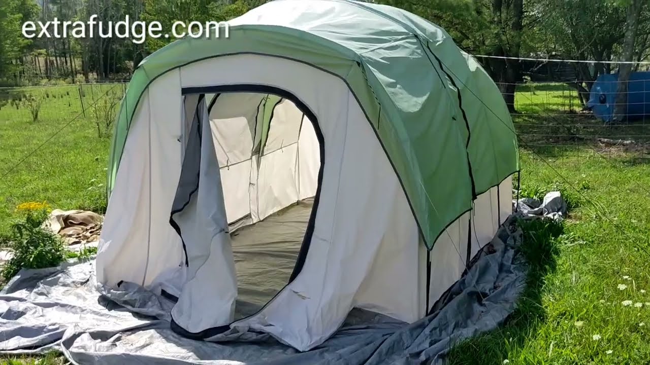Ozark Trail 8 Person Tent Review - YouTube