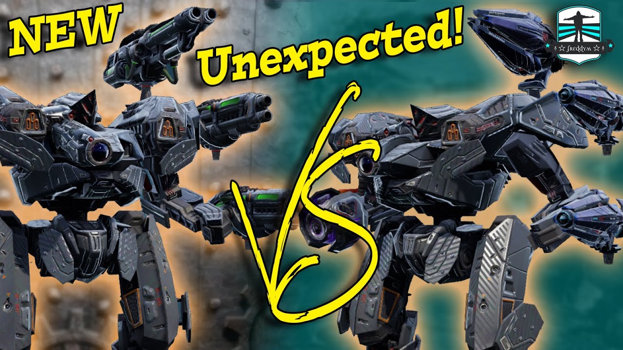NEW DOT WEAPONS VS OLD ENERGY WEAPONS - War Robots Comparison - YouTube