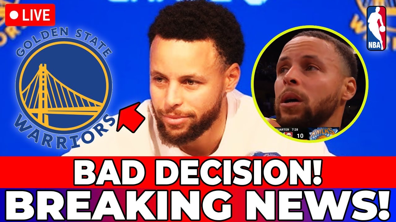 BAD NEWS! NBA MAKES DRASTIC DECISION AND HURT THE WARRIORS! FANS ARE ...