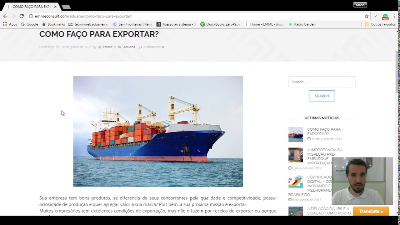 COMO FAÇO PARA EXPORTAR? - YouTube