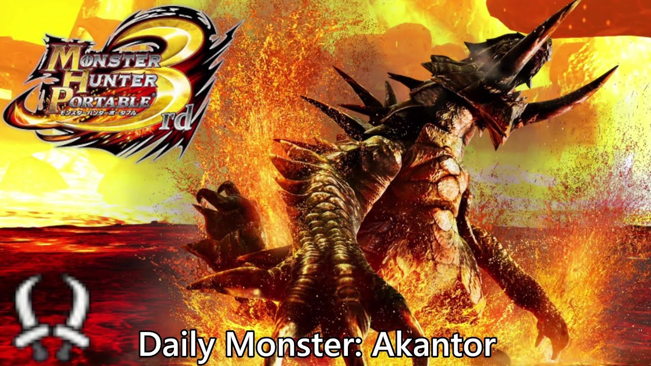 Daily Hunt #121 - Akantor (MH Portable 3rd) - YouTube