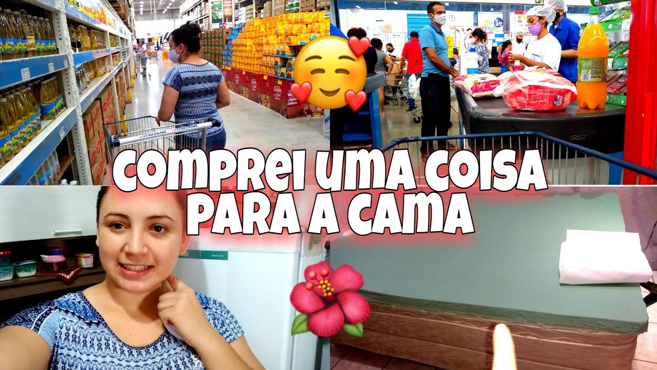 COMPRA DO MÊS | VLOG NO SUPERMERCADO + COMPREI UMA COISA PRA MINHA CAMA ...