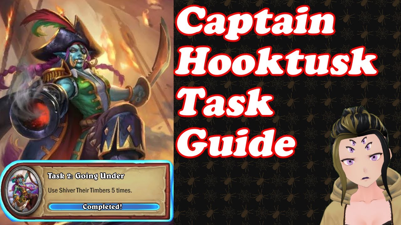 Captain Hooktusk Task Guide | Hearthstone Mercenaries - YouTube