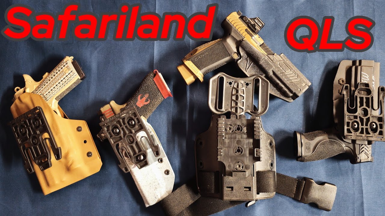Gear Spotlight: The Safariland QLS Quick Change holster system - YouTube