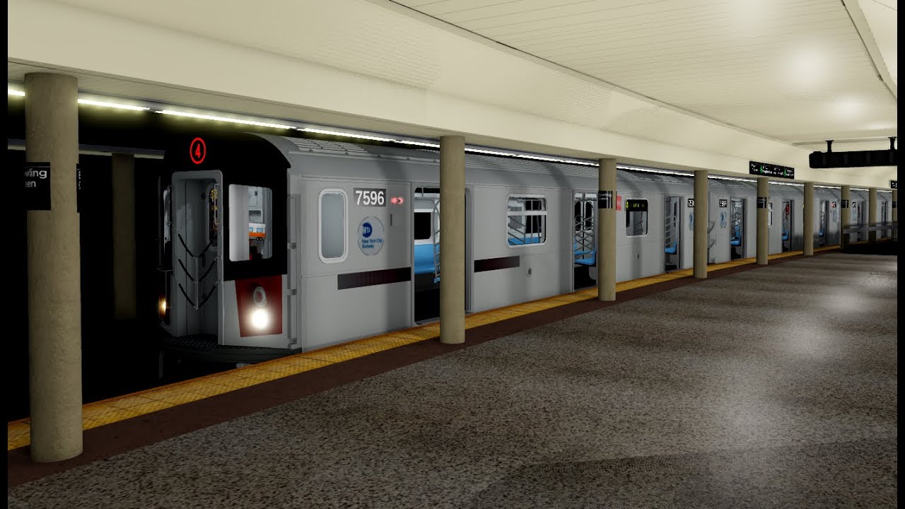 Roblox IRT Subway | Mainline R142A to New Lots Avenue - YouTube