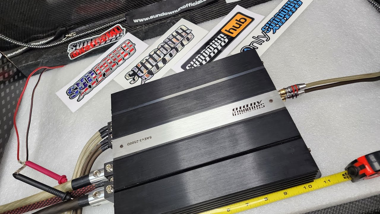 SAE-2500D Amp Dyno *Crazy Power* - YouTube