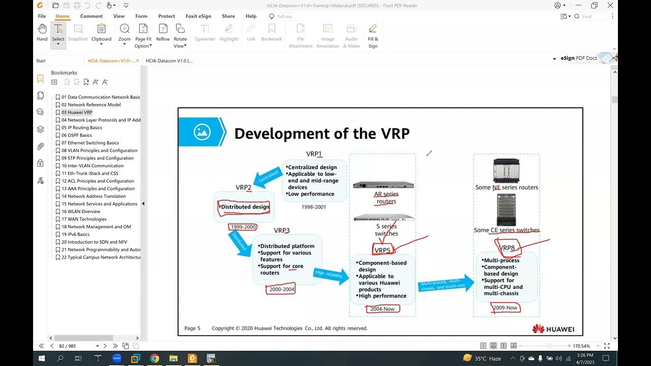 HCIA-Datacom H12-811 Class4 2023-04-07[Huawei VRP] - YouTube