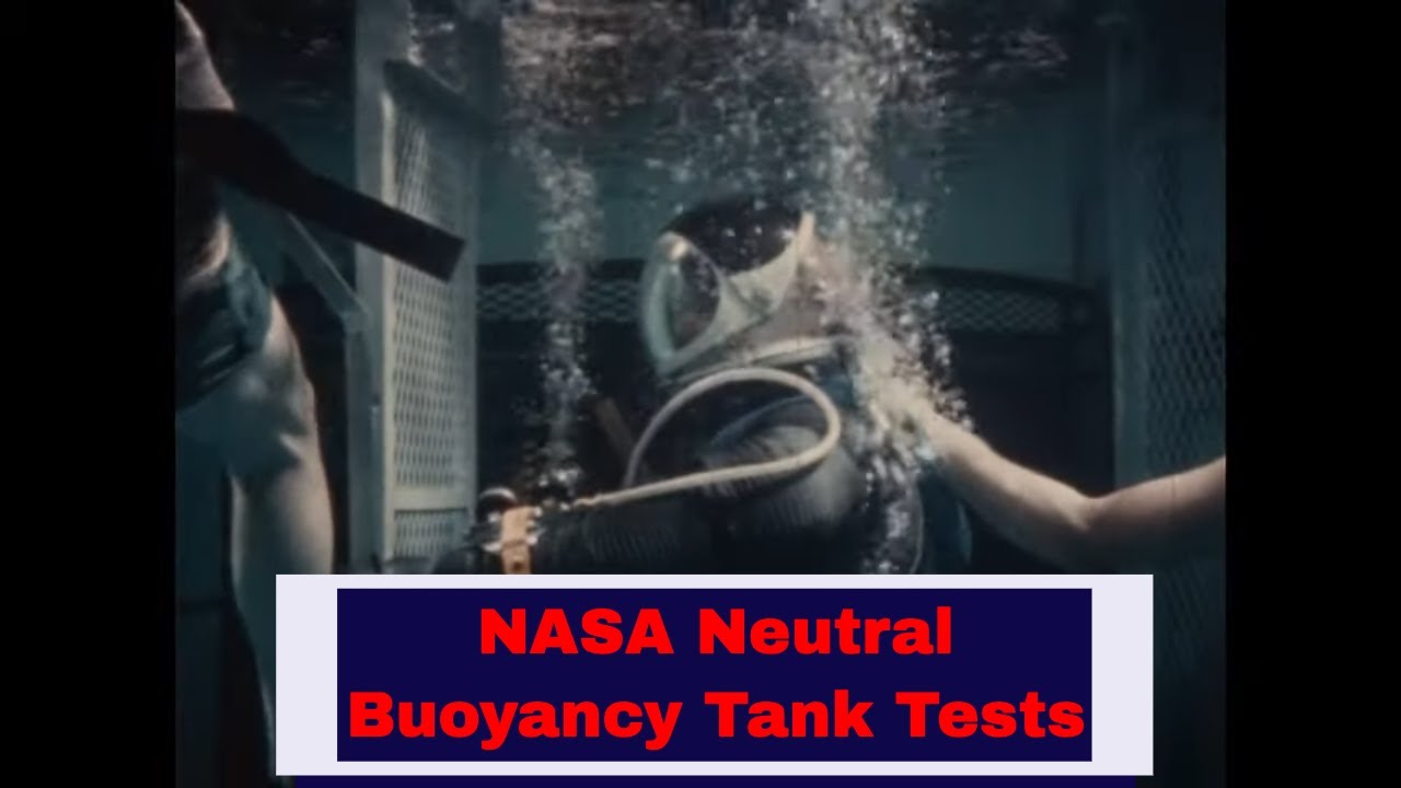 NASA APOLLO SPACESUIT MOBILITY TESTING NEUTRAL BUOYANCY WATER TANK w ...