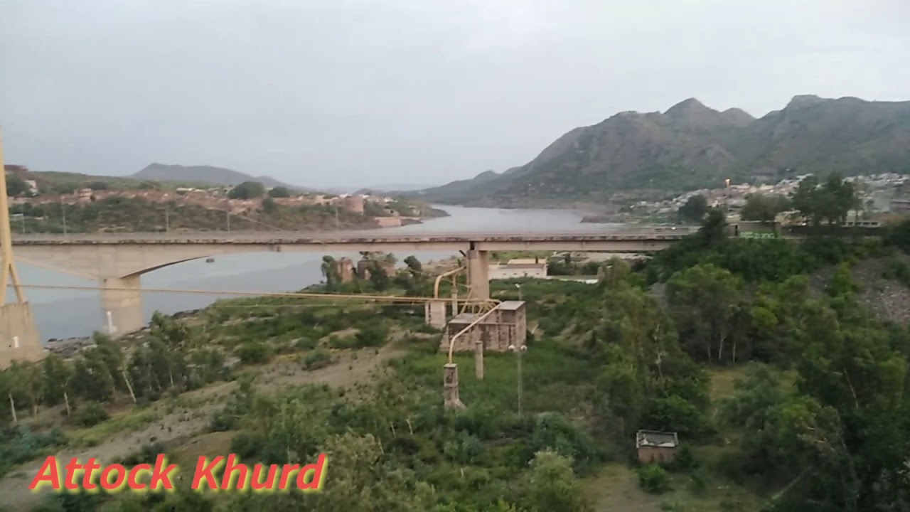 Attock Khurd Bridge || A Beautiful Sight of Attock Khurd || Gate of ...