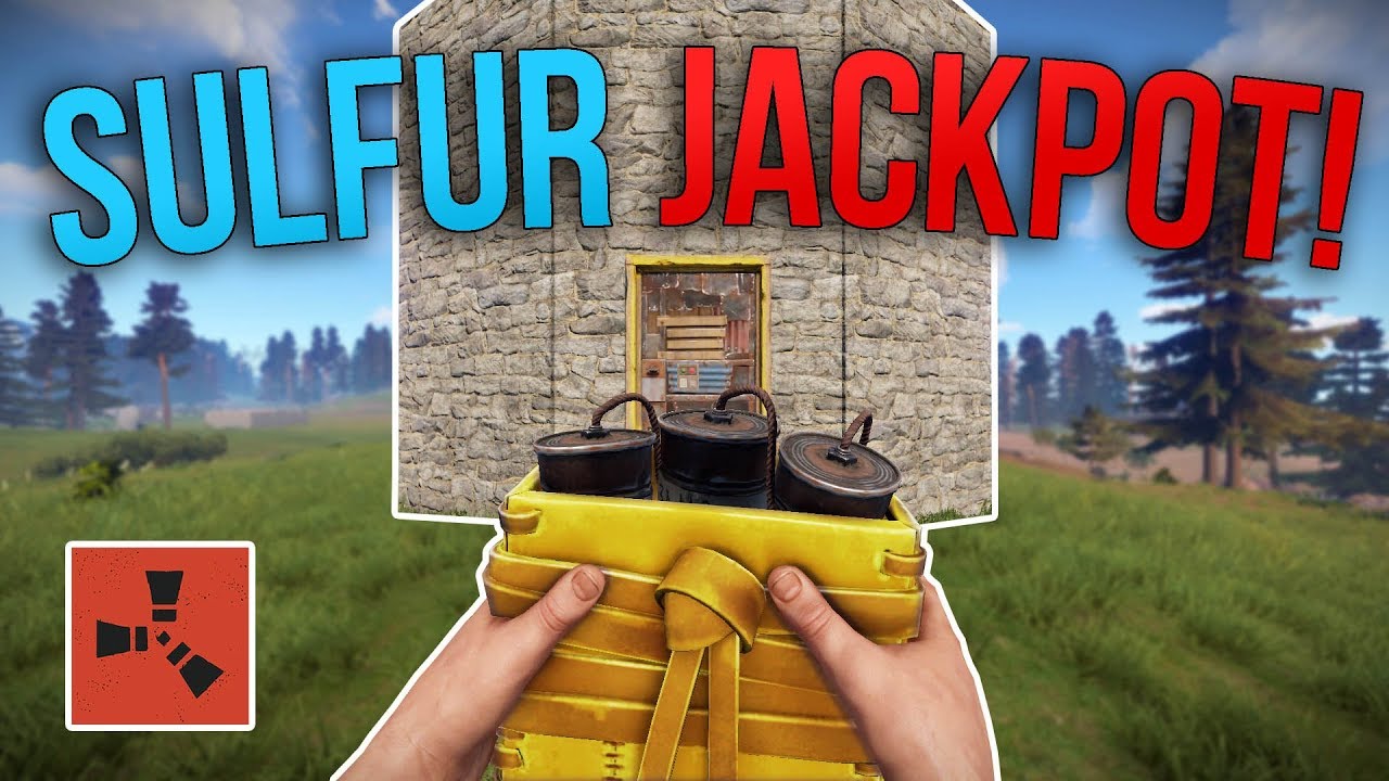 HITTING THE SULFUR JACKPOT! | Rust Solo Survival S3 | #7 (END) - YouTube
