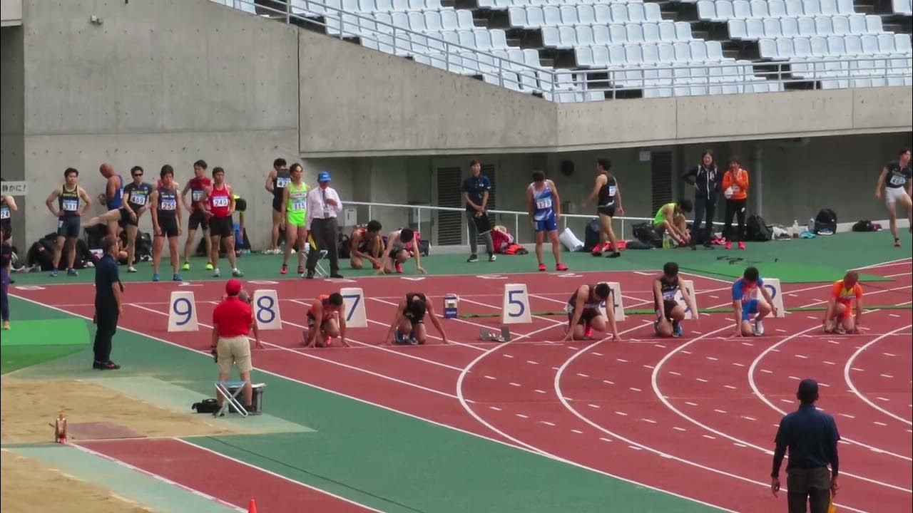 20240602 100m 9レーン - YouTube