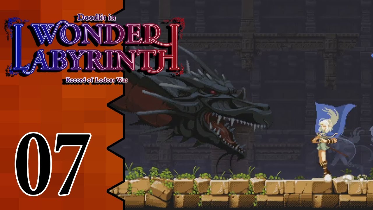 Let's Play Deedlit in Wonder Labyrinth |07| Dark Dragons and Dark Elves ...
