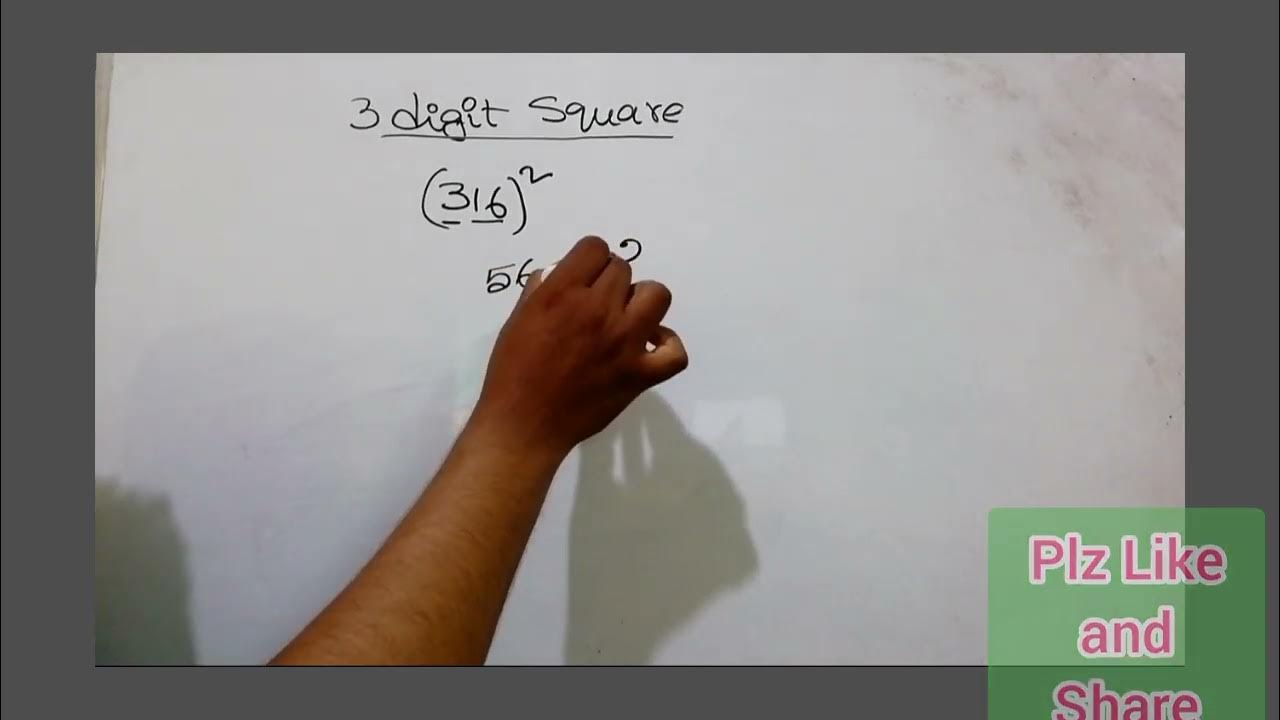 3 Digit Square Number Milan Sir YouTube 3-digit-square-number-milan-sir-youtube