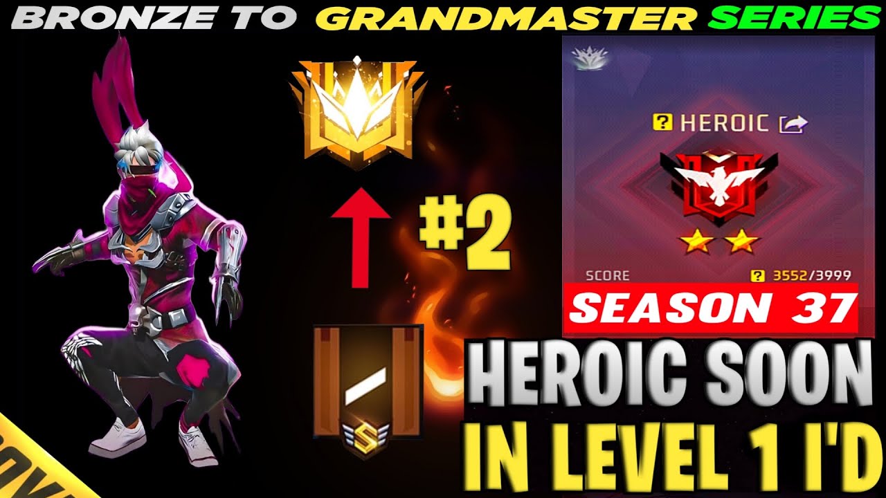LEVEL 1 I'D GRANDMASTER CHALLENGE 🥵 Solo Rank Pushing #rushtyff ...