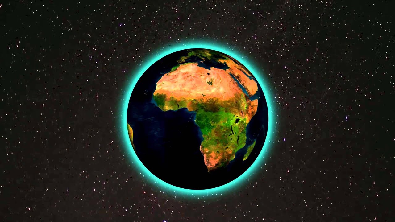 Earth Intro Film Opening Retro 80s 90s style Logo Reveal v3 - YouTube
