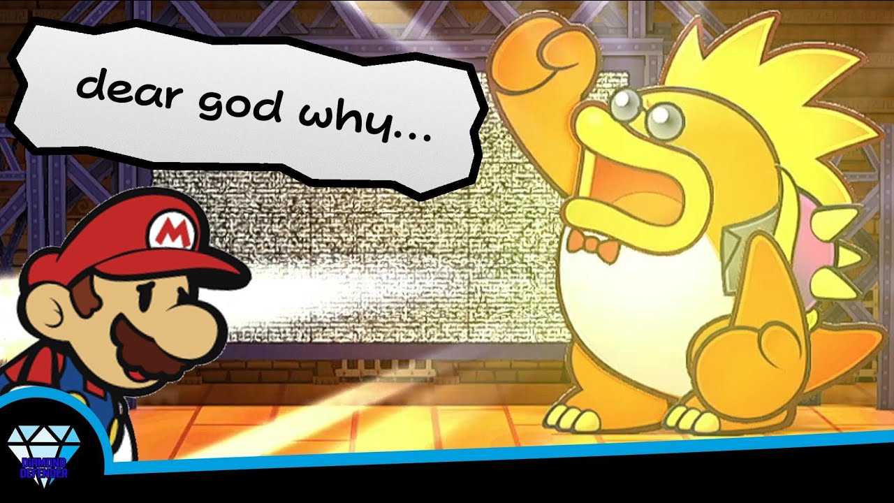 Everything hurts in Paper Mario... - YouTube