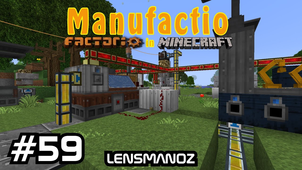 Minecraft Manufactio - Ep 59 | What's this machine for? - YouTube