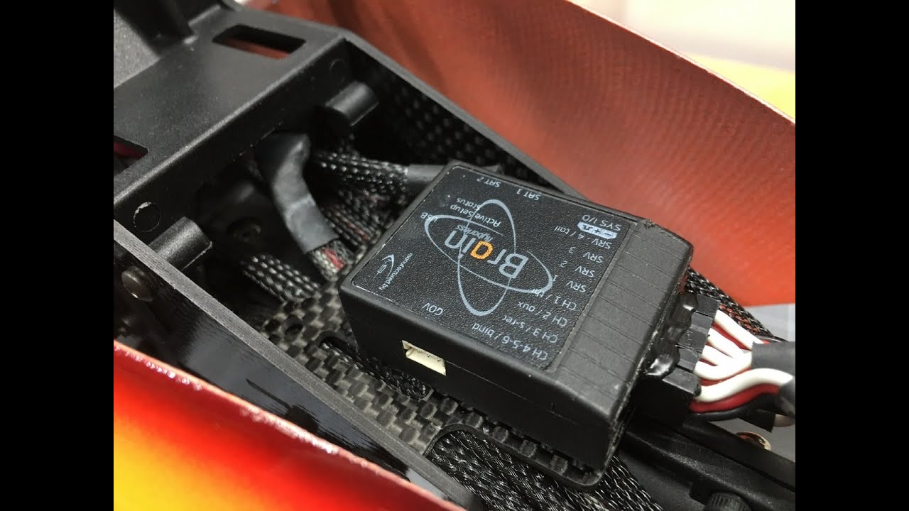 How to setup MSH Brain/Ikon FBL with Test flight - YouTube