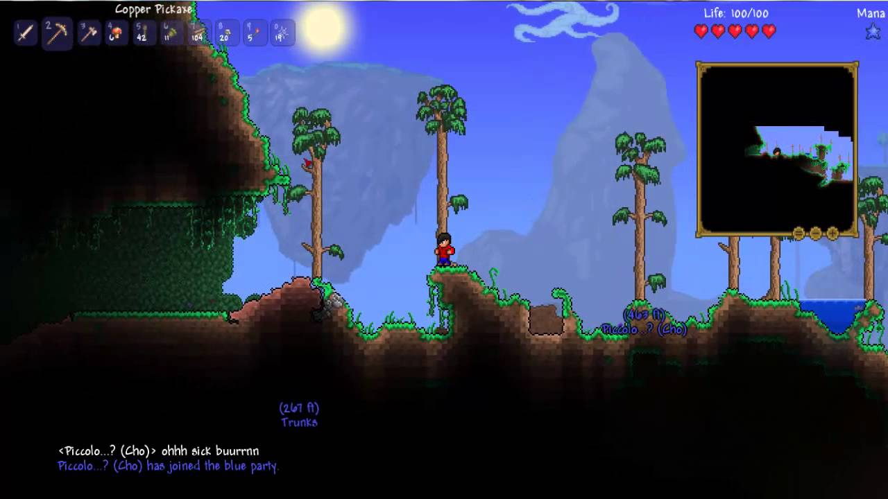 Terraria 1.2 Multiplayer Playthrough: Episode 1 "It begins anew" - YouTube