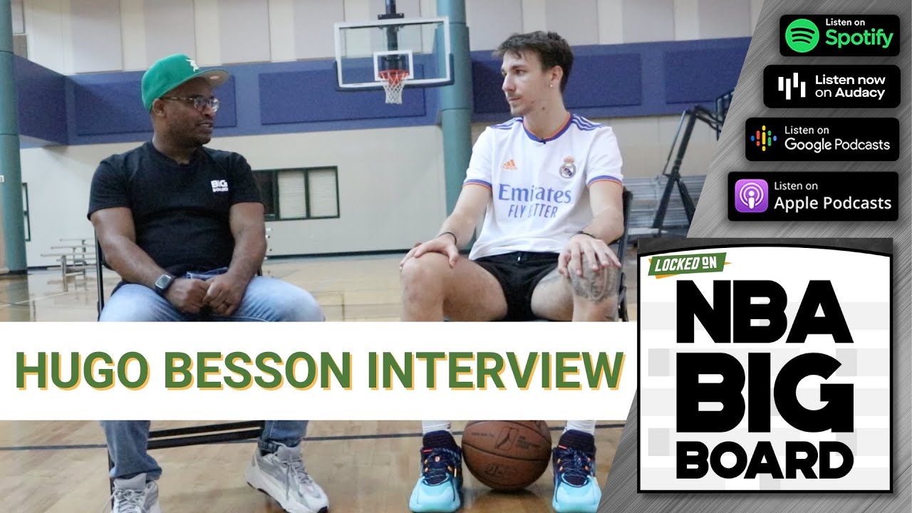 NBA Big Board Pre Draft Interview : One on One with Hugo Besson - YouTube