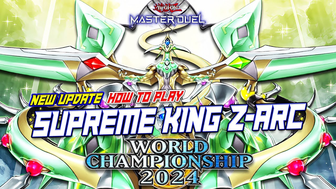MASTER DUEL - COMBO PENDULUM DECK SUPREME KING Z-ARC WITH NEW UPDATE SUPPORT CARD - WCS 2024 ...